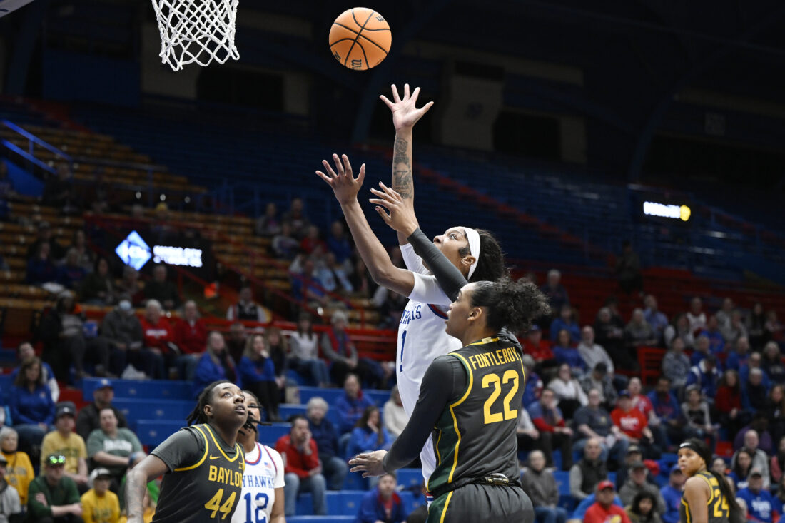 Kansas women’s basketball stuns No. 4 Baylor in double-digit upset ...